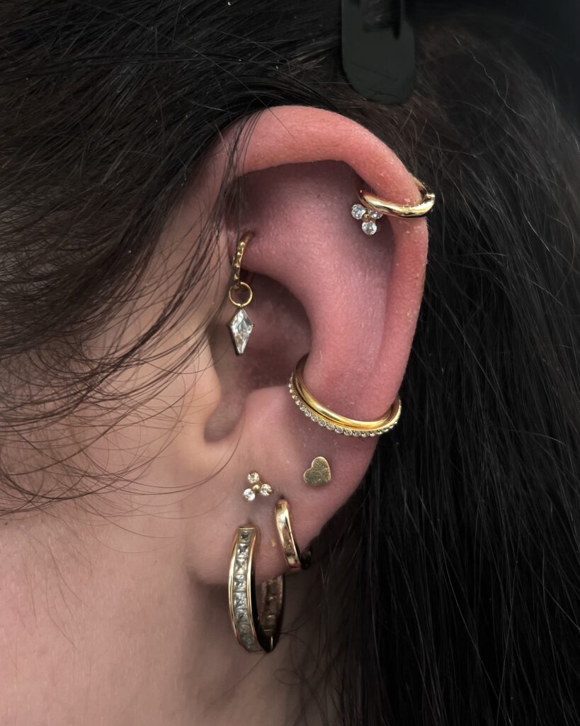 Profesionalus Auskarų Vėrimas | Piercing Project Vilnius